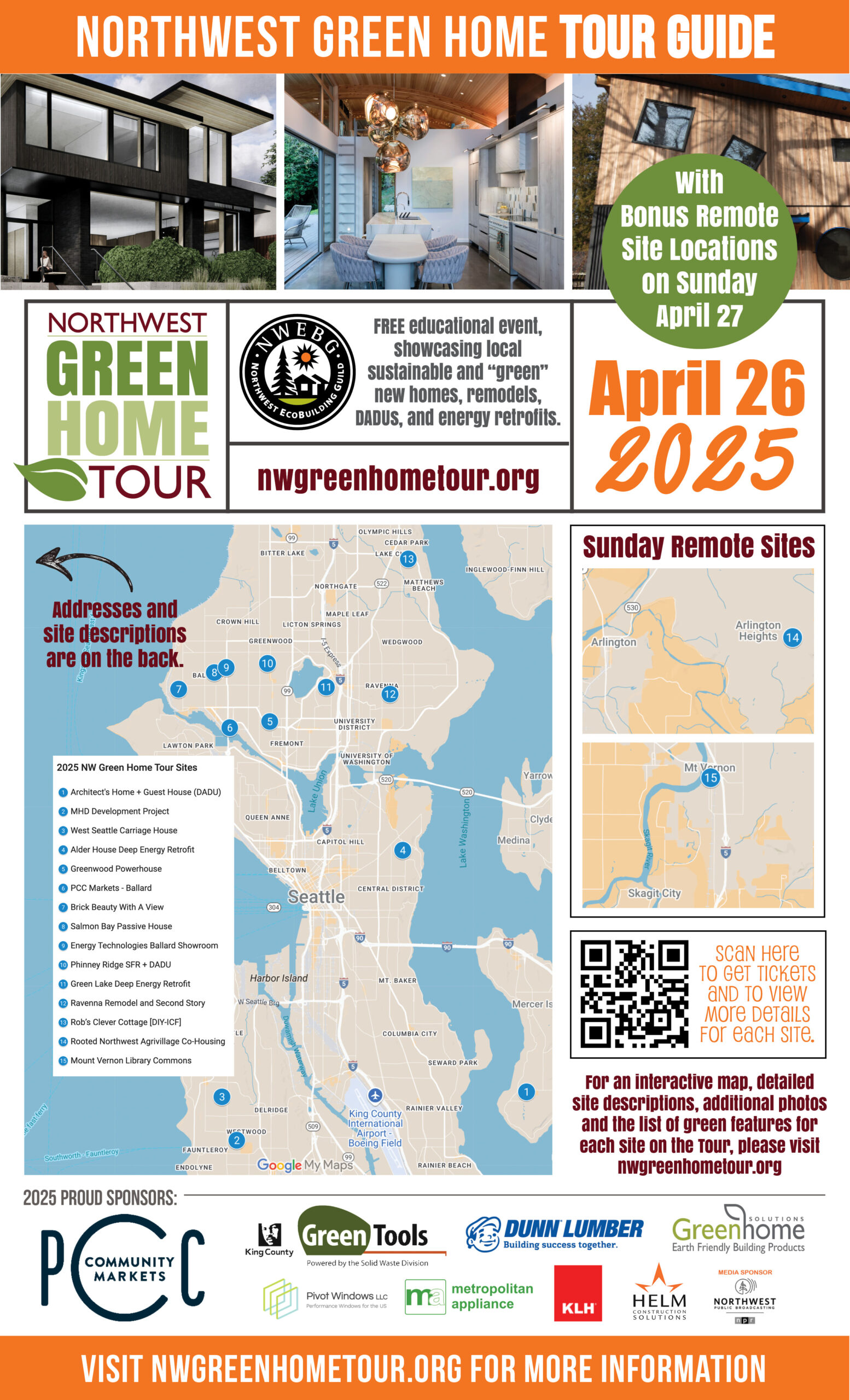 Tour Guide & Map - Northwest Ecobuilding Guild